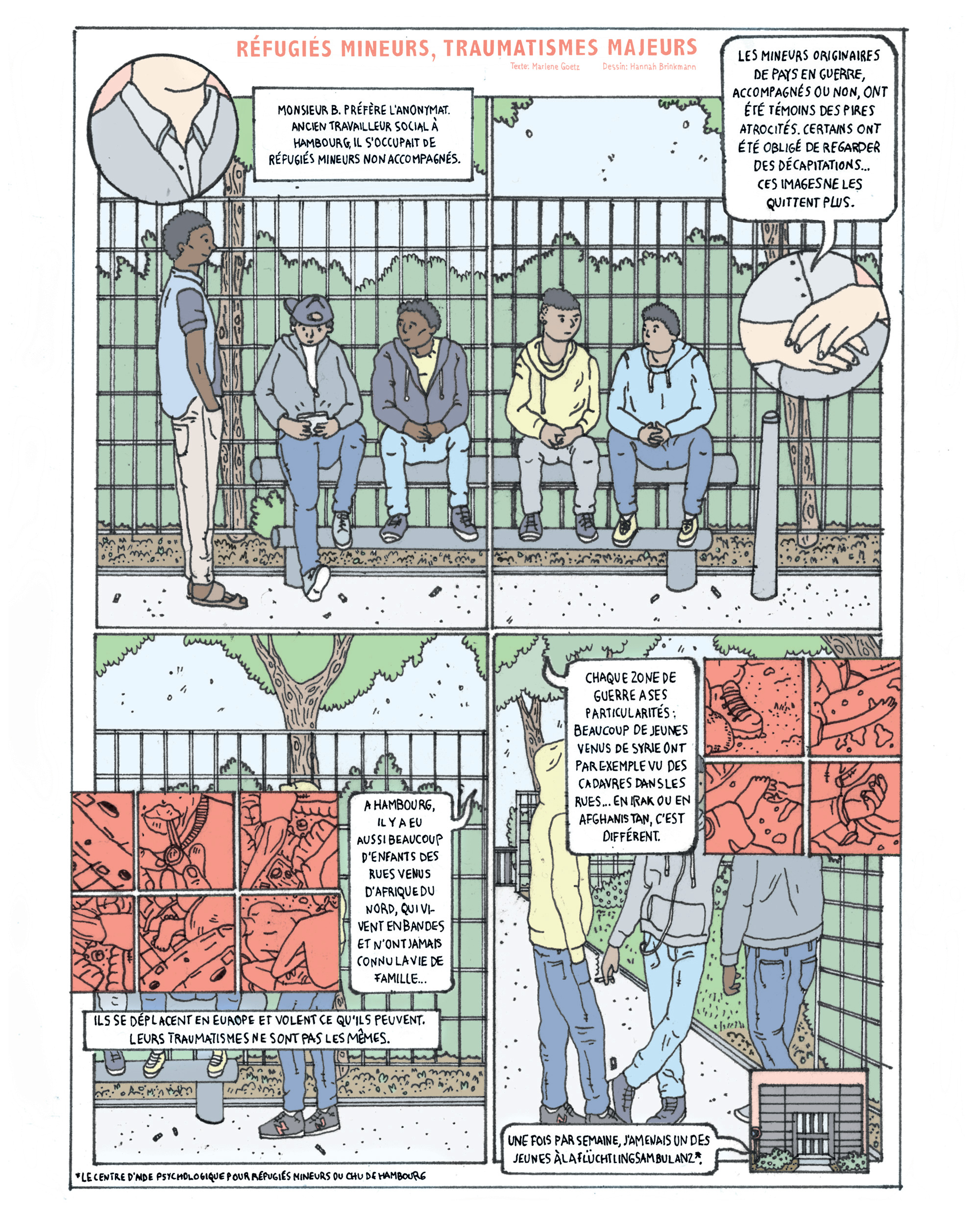 Refugee Minors with Major Traumas - Migrant Media Network